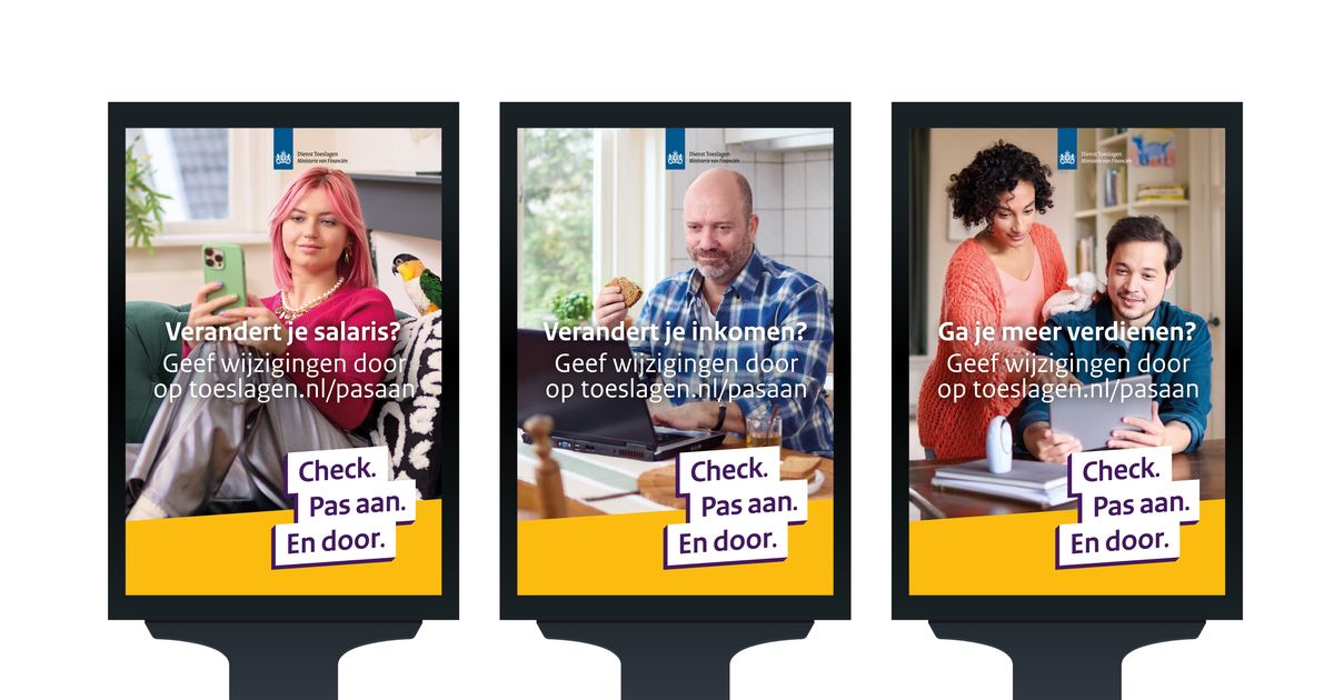 Campagne ‘Check. Pas aan. En door.’ vanaf 5 februari weer van start ...